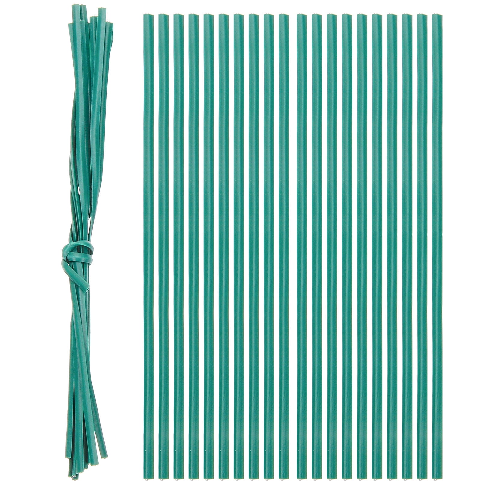 PBPBOX Plant Binding Ties Plastic 50Pcs 4.1x0.1In - Walmart.com