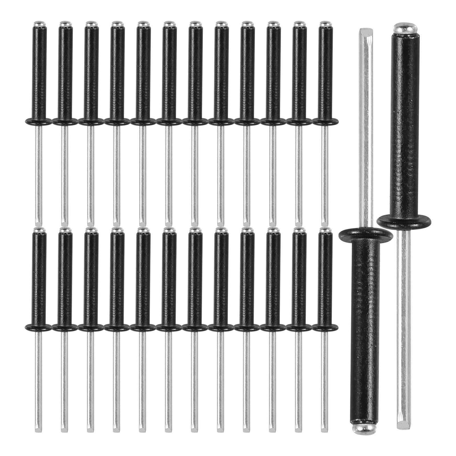 PBPBOX 50Pcs Rivets Hardware for Fabric and Aluminium *25 Long Grip ...