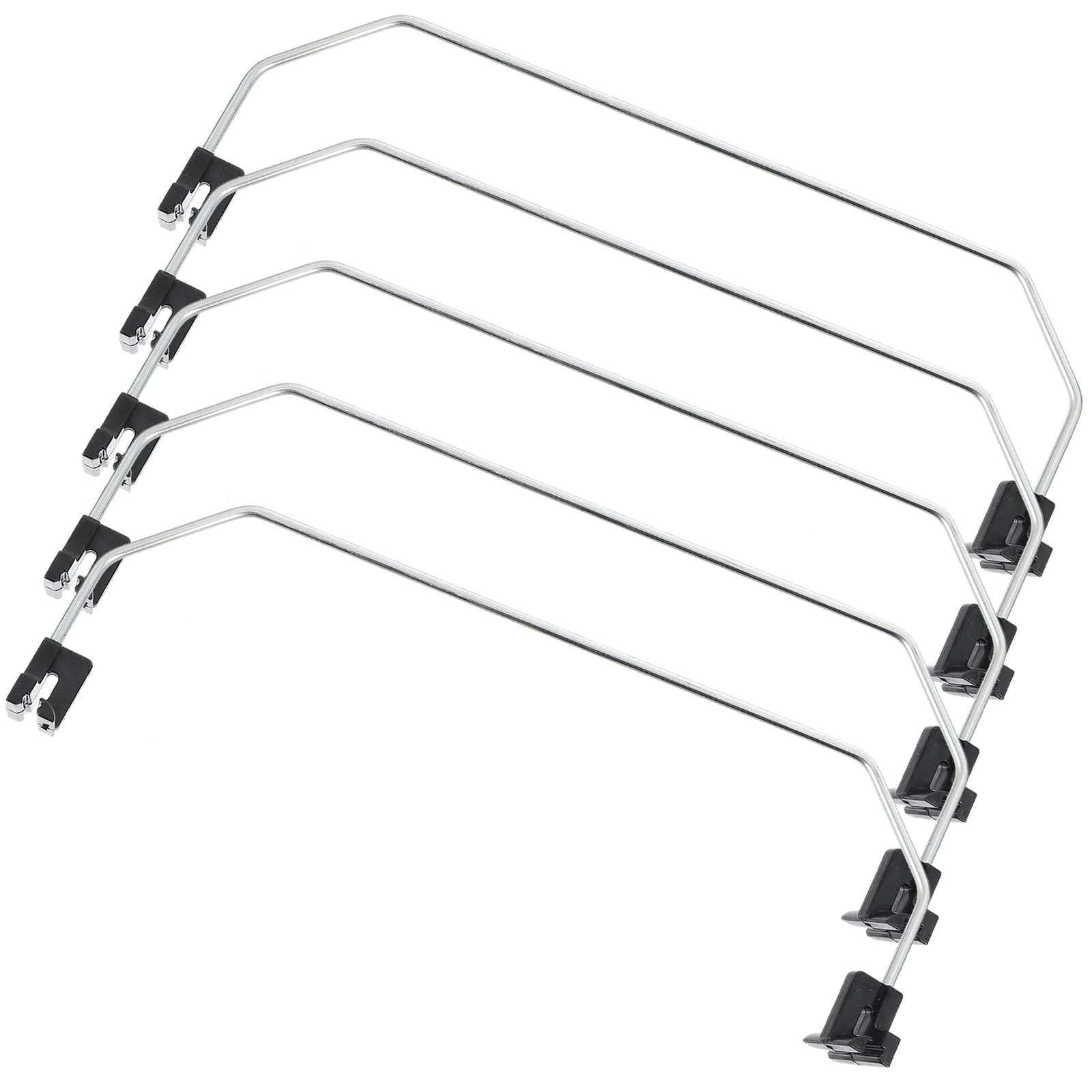PBPBOX 5Pcs Rack Dividers Galvanized Iron Shelf Division Supermarket ...