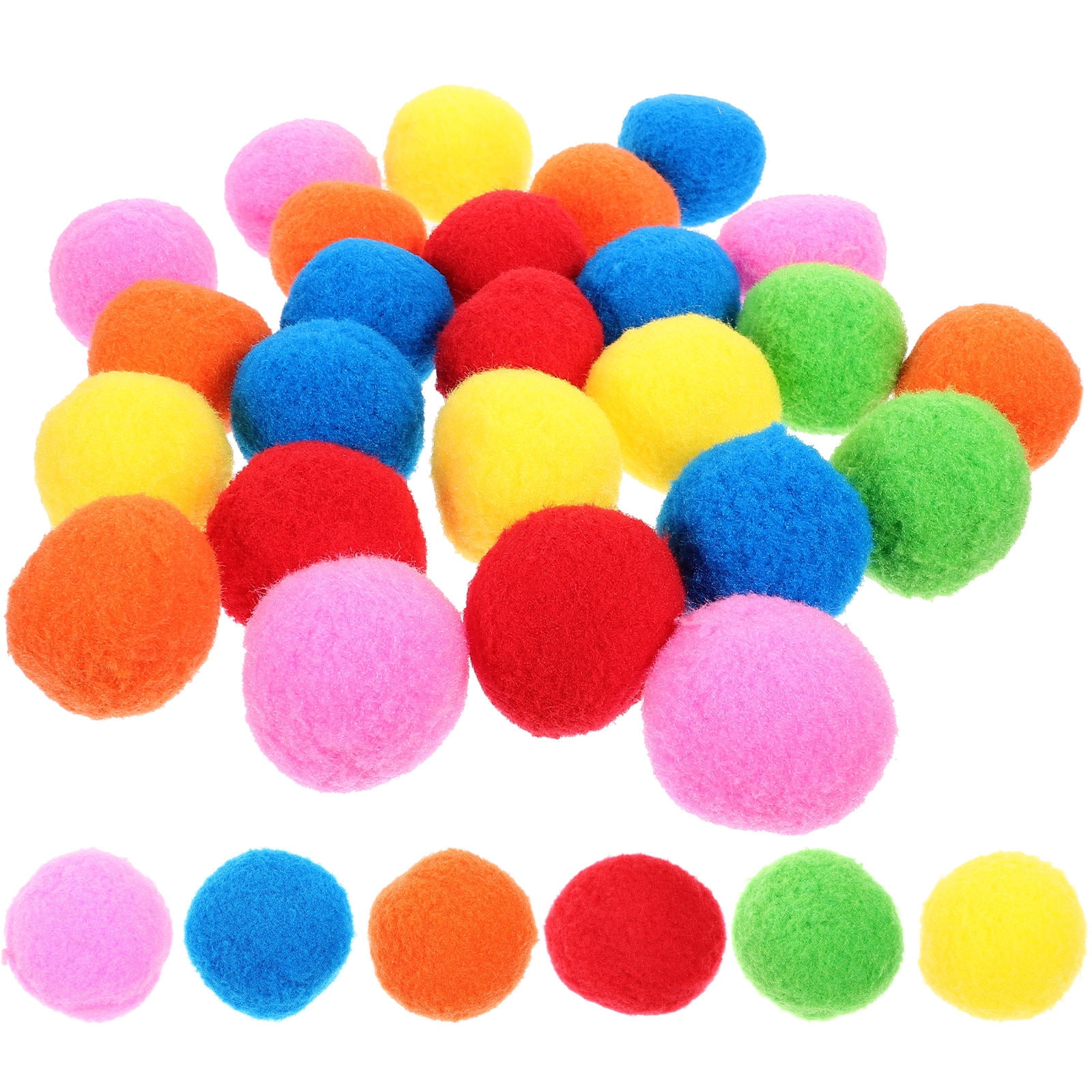 PBPBOX 60Pcs Pool Toys Toss Water Absorption Assorted Color for ...