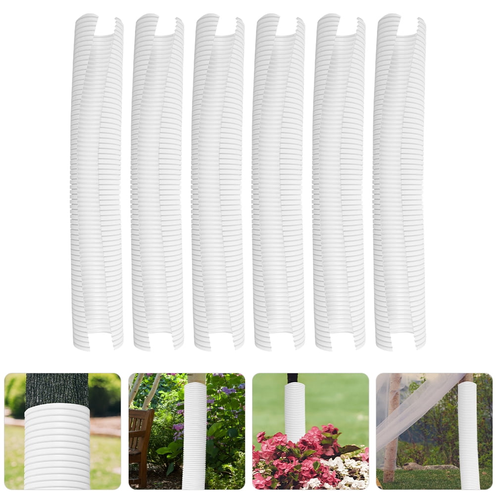 PBPBOX 6Pcs Tree Trunk Protector PVC Tree Protection Wrap for Gardeners ...
