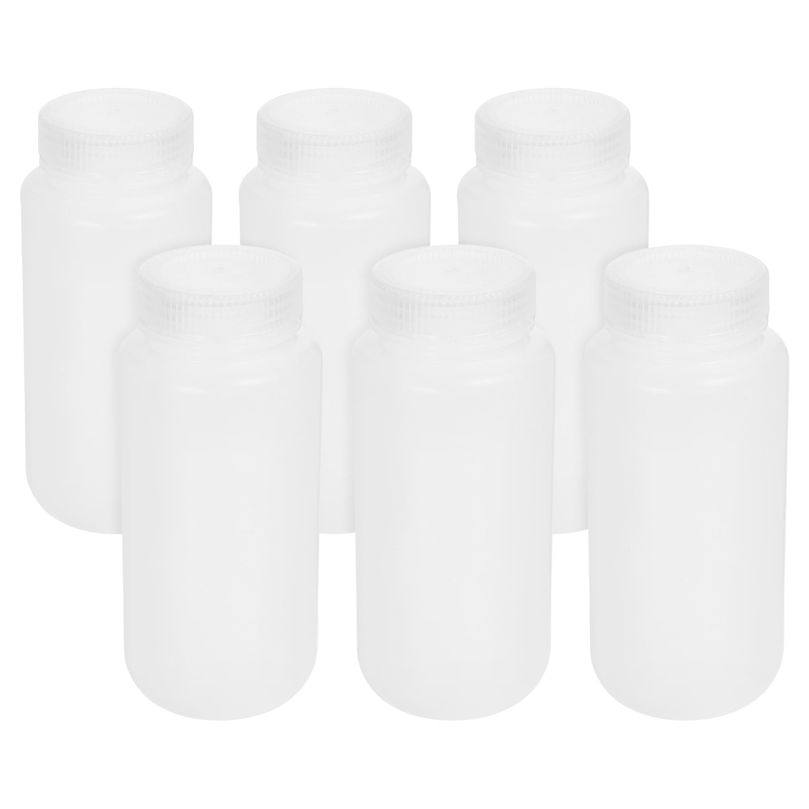 PBPBOX Chemical Reagent Bottles Laboratory HDPE White 6Pcs - Walmart.com
