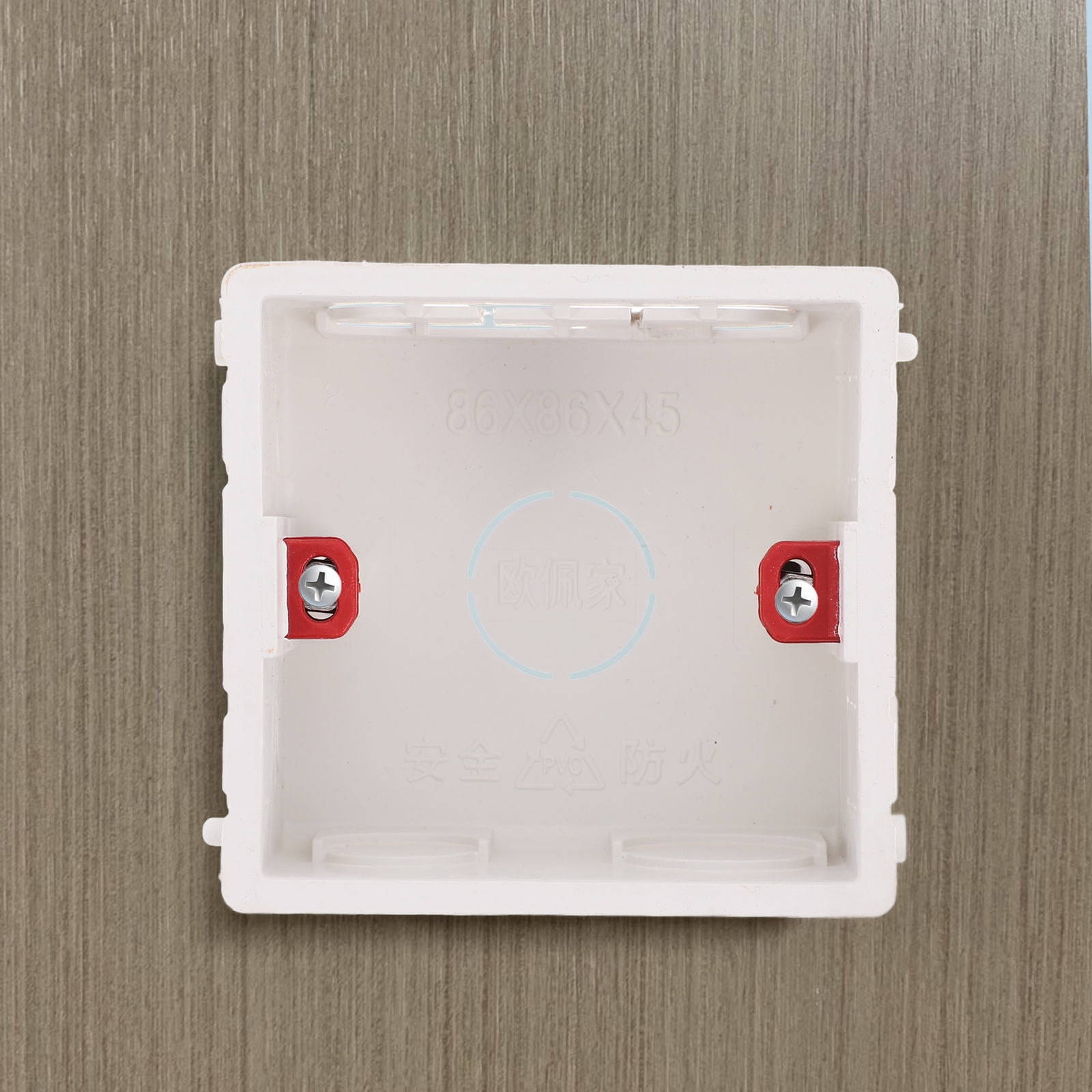 PBPBOX Wall Mounted Electrical Box White 6Pcs 3.54X3.26X1.77In ...