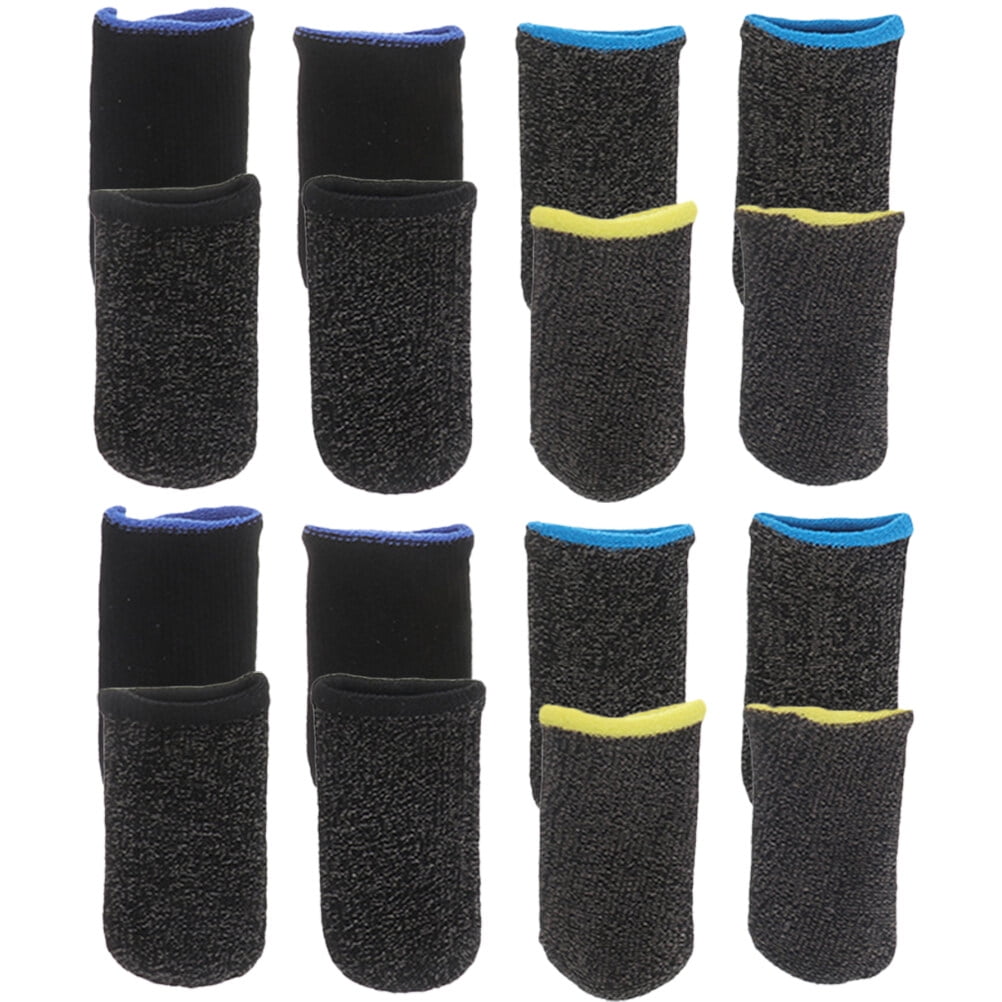 PBPBOX 8 Pairs of Screen Finger Sleeves Anti Slip Fiber for Hand ...
