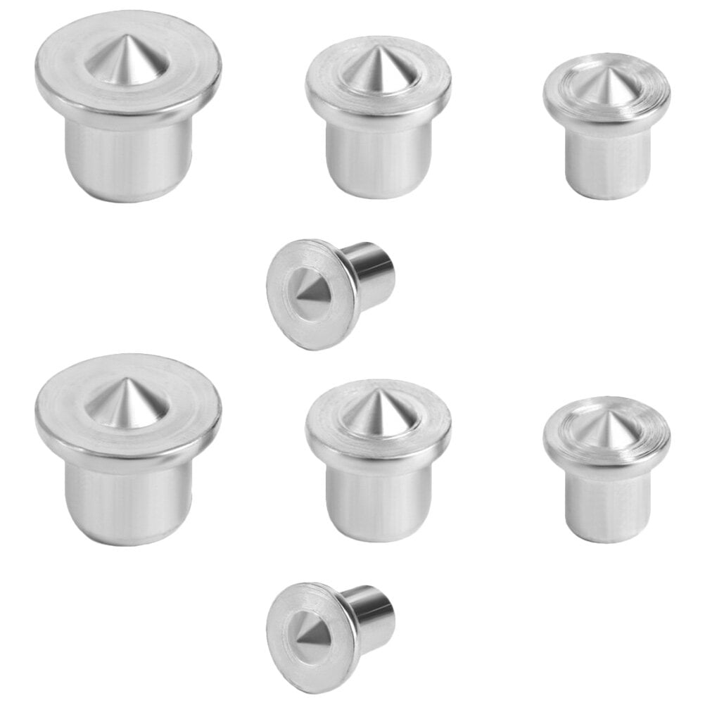 PBPBOX 8 Pcs Dowel Alignment Tool Silver Cylindrical for Woodworking ...
