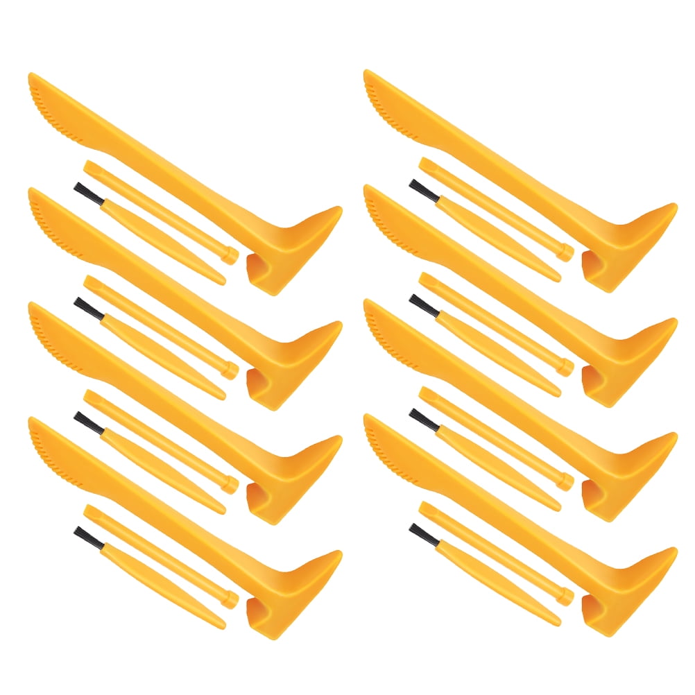 PBPBOX 8 Sets Excavation Kits for Kids Orange PVC with Excavation for ...