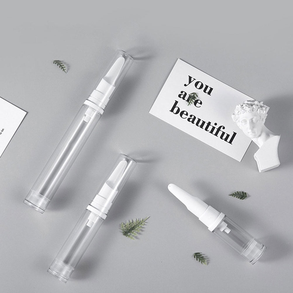 PBPBOX 8Pack Plastic Empty Lotion Bottles Portable Airless for Travel ...