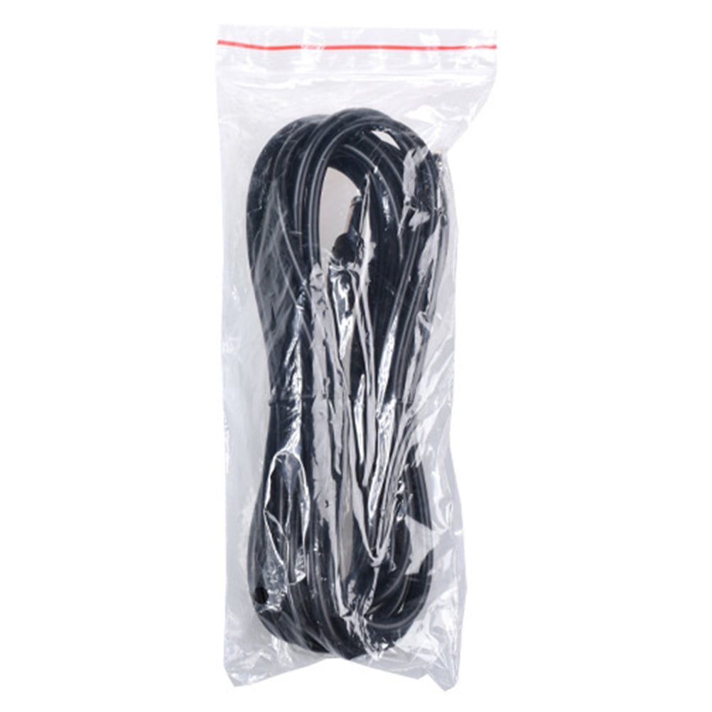 PBPBOX Bass Guitar Cord for Music Playing Black Straight to Right Angle ...