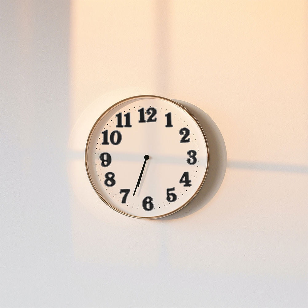 PBPBOX Black Arabic Clock Numerals Kit for Home Easy Readability DIY ...