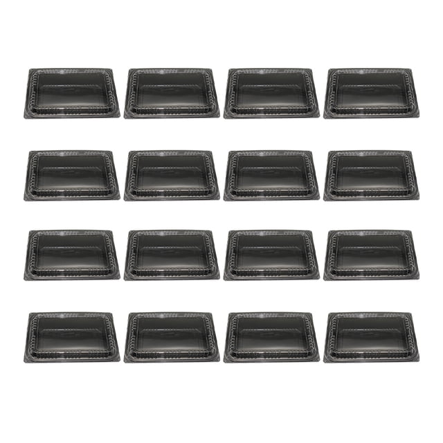 PBPBOX Black Disposable Packing Boxes for Food Trucks and Restaurants ...