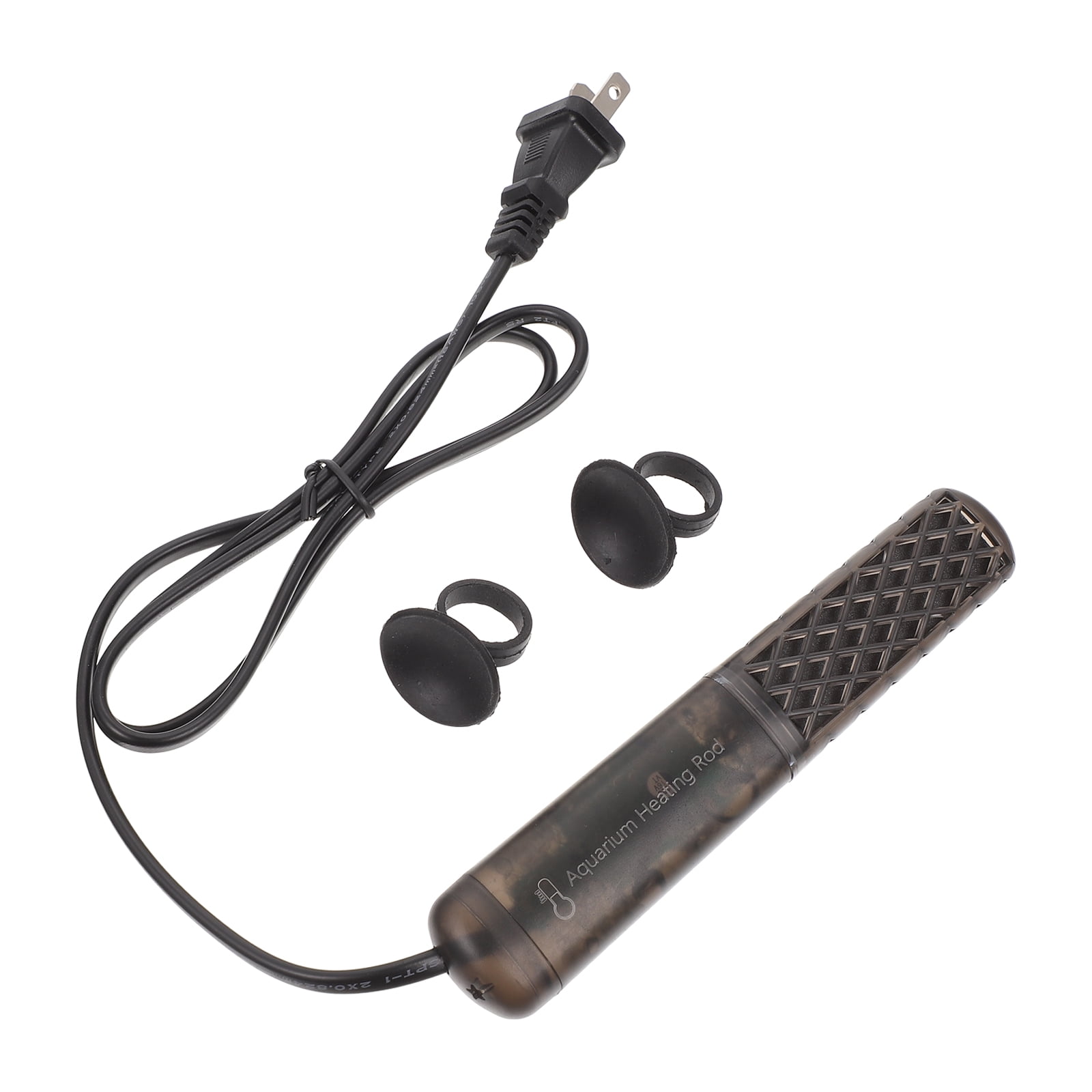 PBPBOX Black Submersible Fish Tank Heater with Sucker Cups for Home Use ...