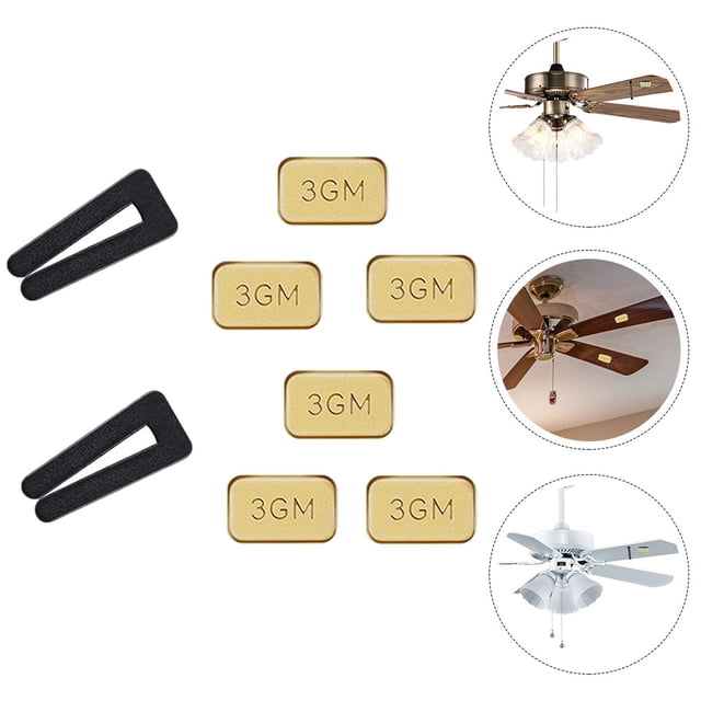 PBPBOX 1Set Fan Balancing Kit with Metal Weights and Clips to Fix Fan ...