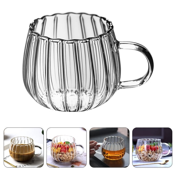 clear glass mugs with handles
