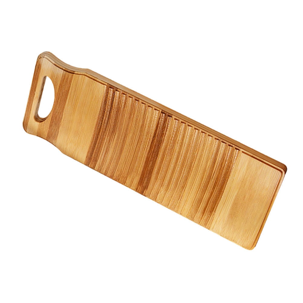 PBPBOX Clothes Washboard Wood Laundry Tool Thickened Design 1Pack ...