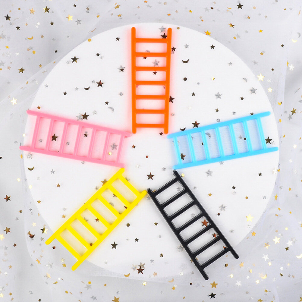 PBPBOX Colorful Plastic Cake Assorted Colors for Birthday Cake Decor ...