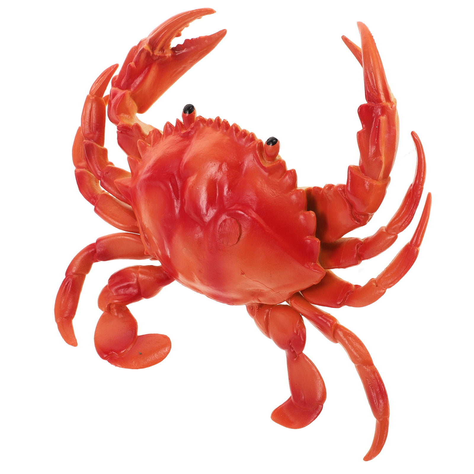 PBPBOX Crab Toy Multi Rubber Figurine for Marine Animal Decor in Garden ...