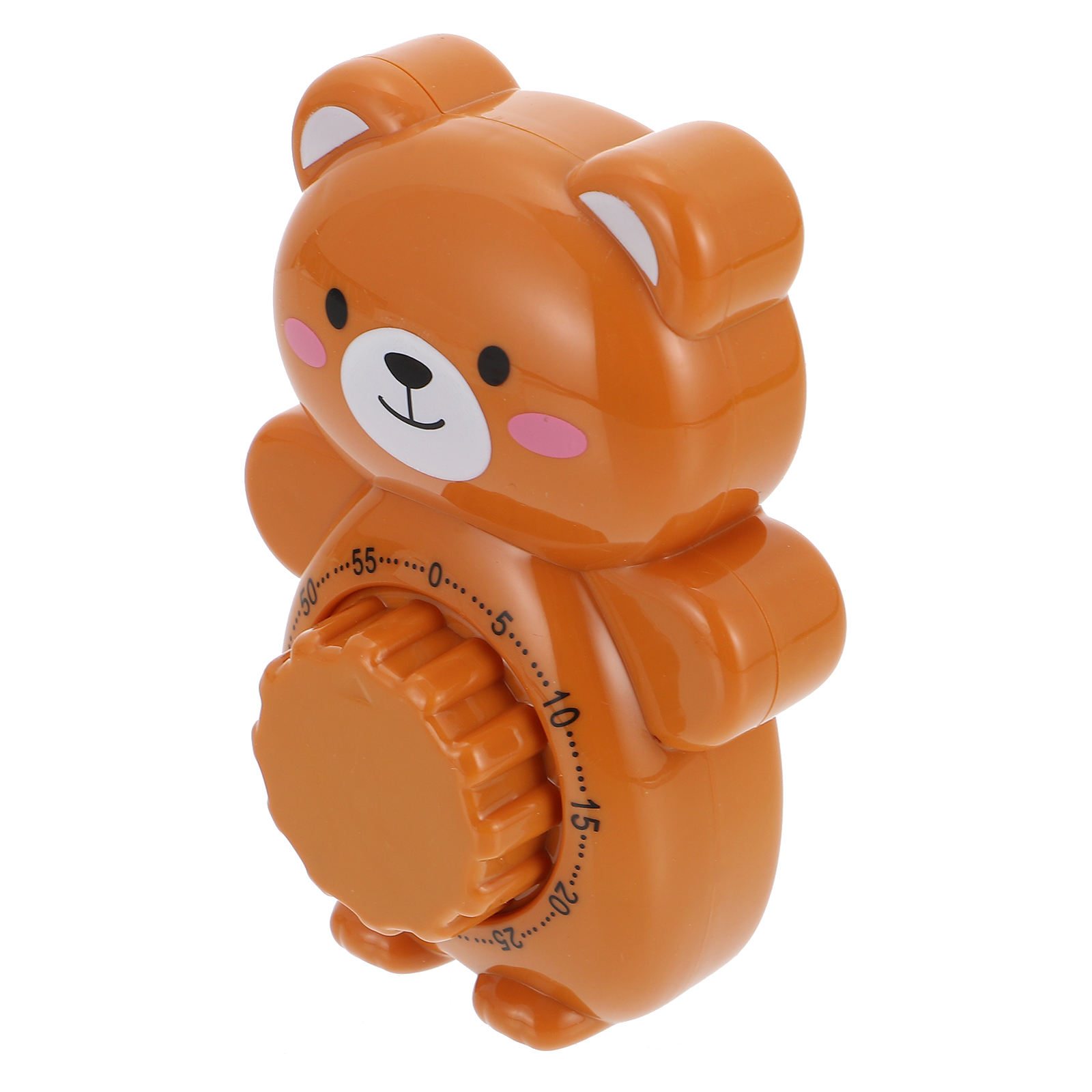 PBPBOX Dial Timer Mechanical Time Reminder ABS Brown Bear Shape for ...