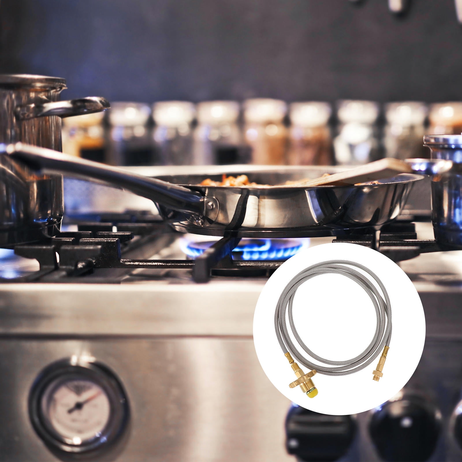 PBPBOX Flexible Outdoor Gas Connecting Pipe Camping Hose Tank Tube ...