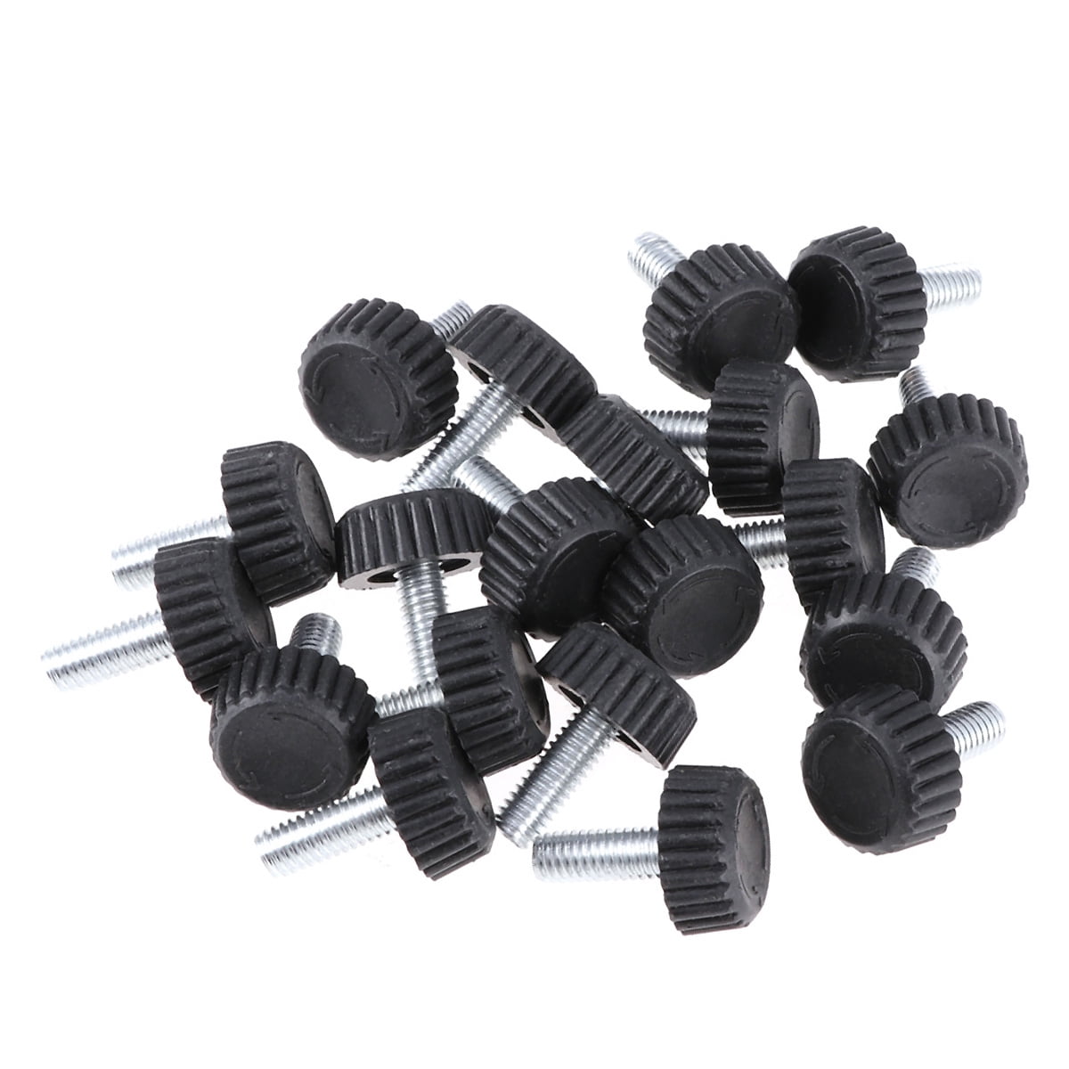 PBPBOX Furniture Adjustable Feet 20Pcs Iron Plastic for Bookshelf ...