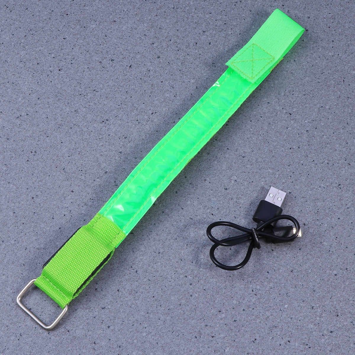 PBPBOX 1Pc Green LED Slap Band Rechargeable Light for Nighttime ...