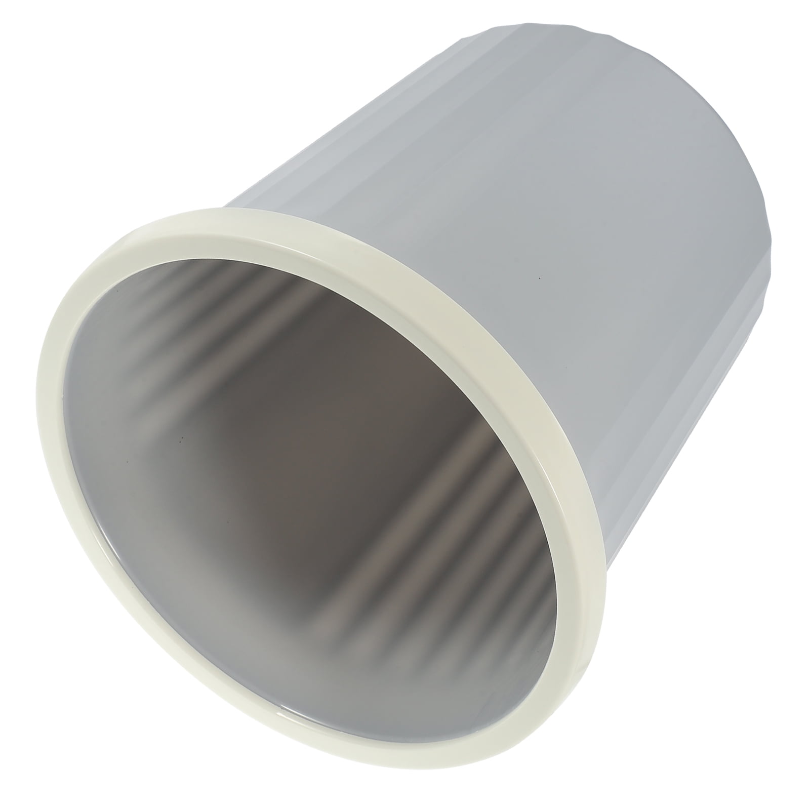 PBPBOX Grey Wastebasket Trash Buckets PP Waste Collection for Living ...