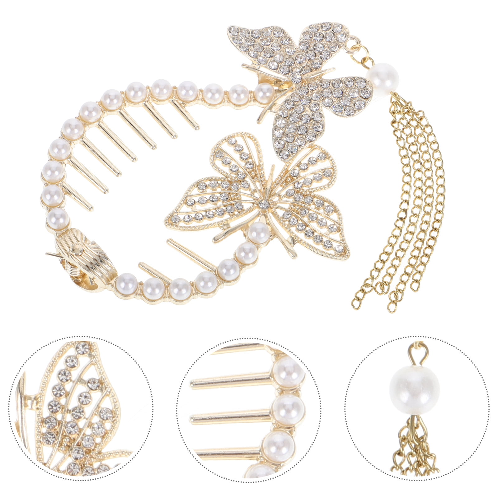 PBPBOX Hair Side for Women Hair Claws Clip Elegant Design 1Pack ...