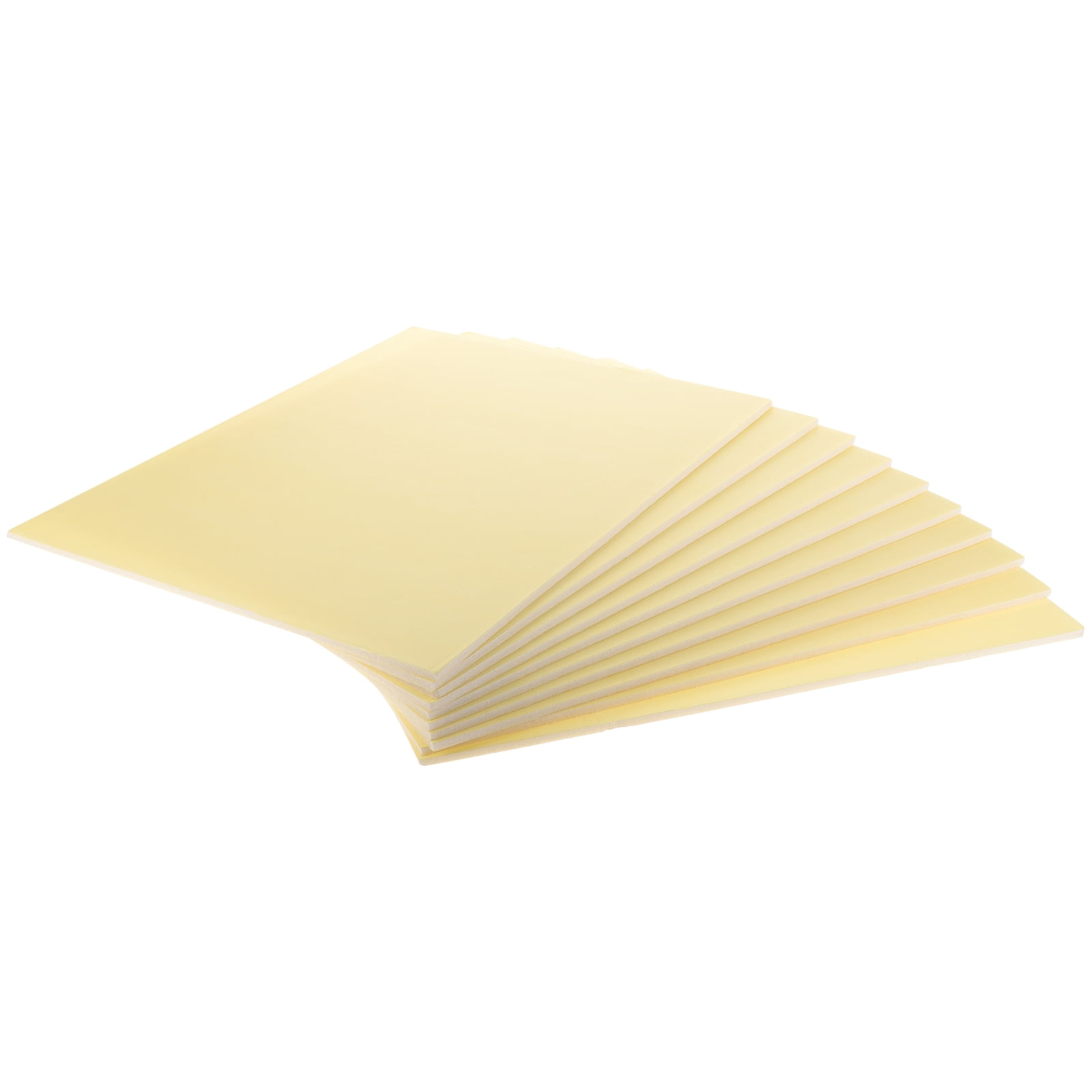 PBPBOX Flexible Yellow Foam Board for Crafting and Display Projects ...