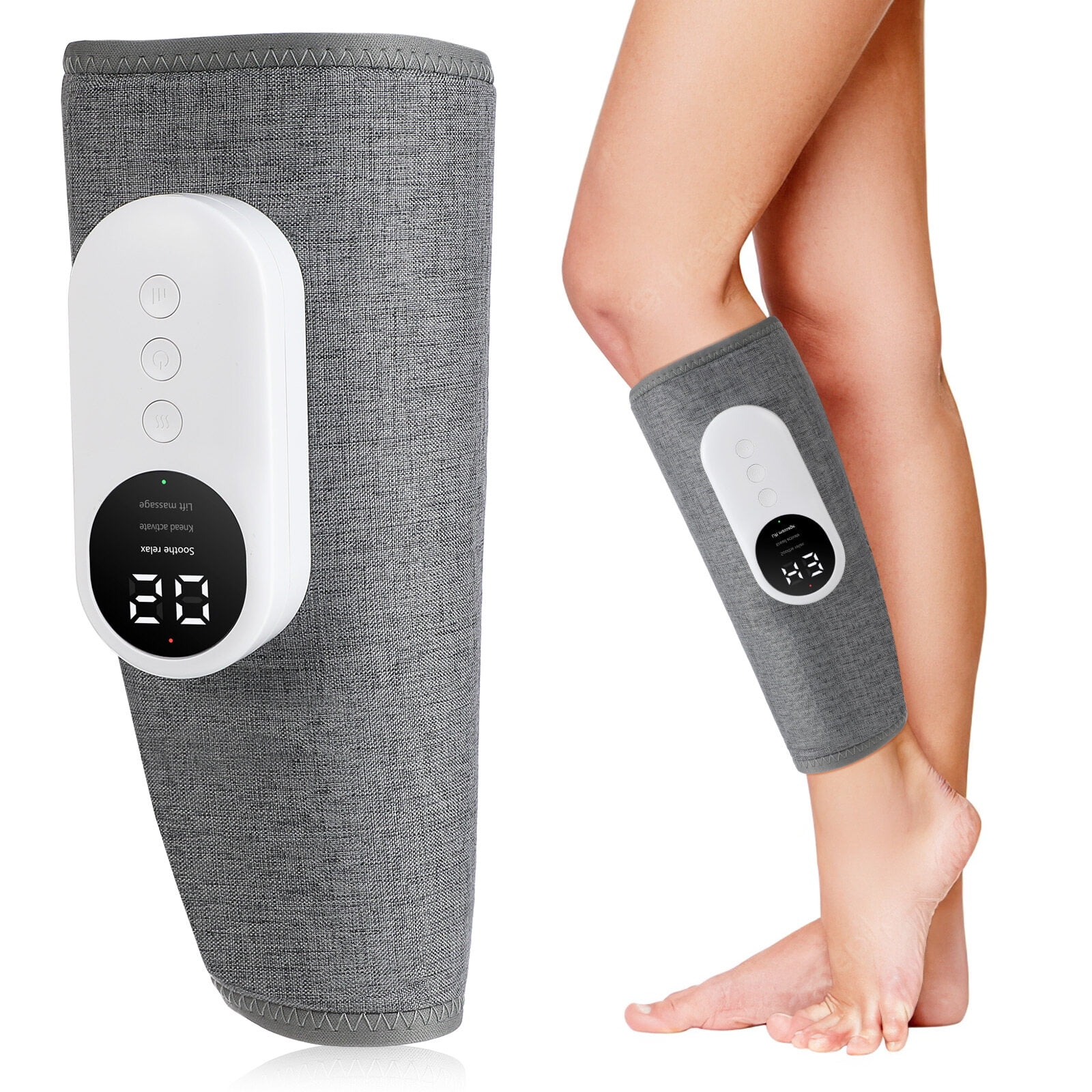 PBPBOX Leg Massager with Heat and Compression, Foot Calf Massage for ...