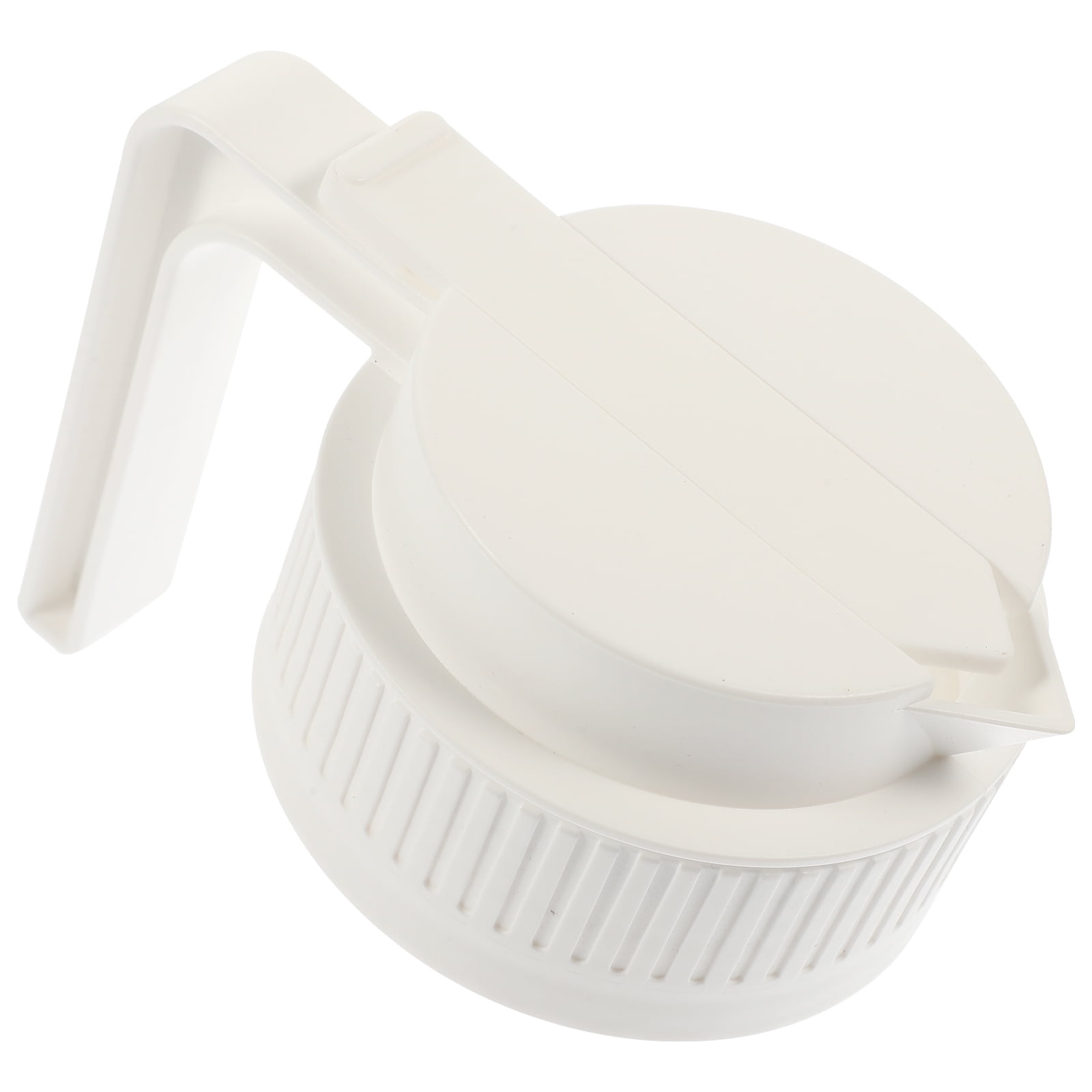 PBPBOX Wide Mouth Mason Jar Lids with Handles 2pcs Leak Proof Plastic ...