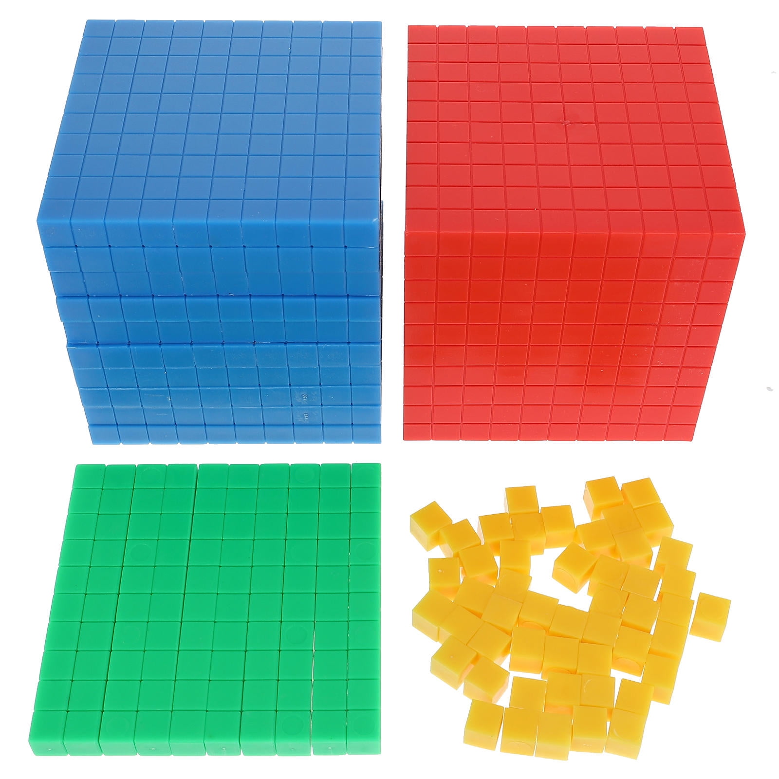 PBPBOX Math Counting Cubes for Color Recognition Home Learning 1 Set ...