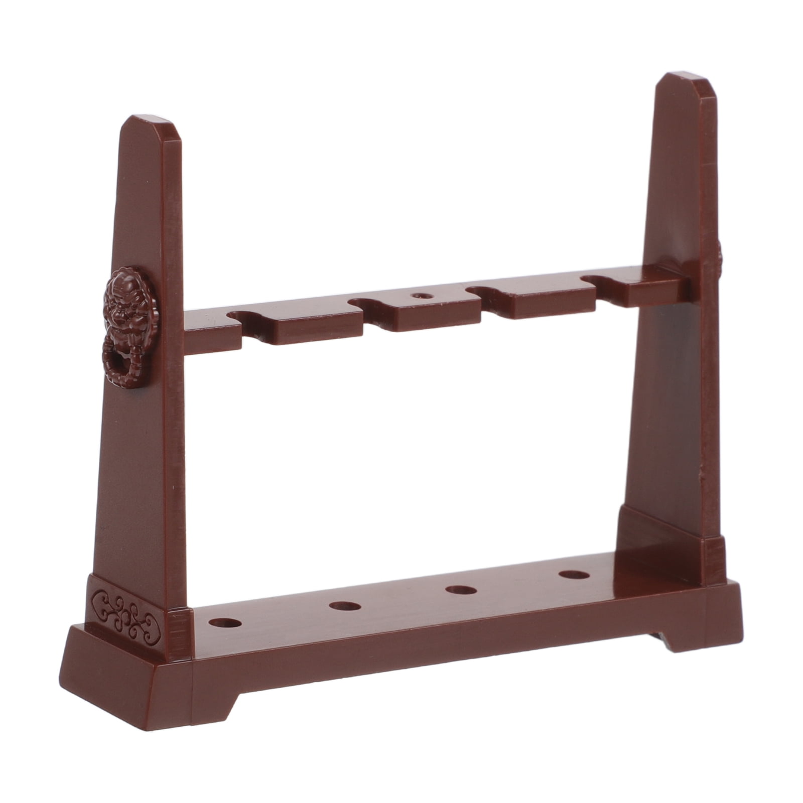 PBPBOX Sword Display Miniature Sword Rack Plastic 1Pack Brown ...