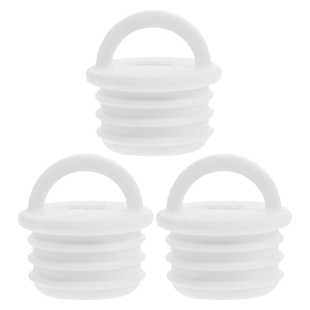 PBPBOX Mop Bucket Accessories 3Pcs White Rubber Plug Stopper Laundry ...