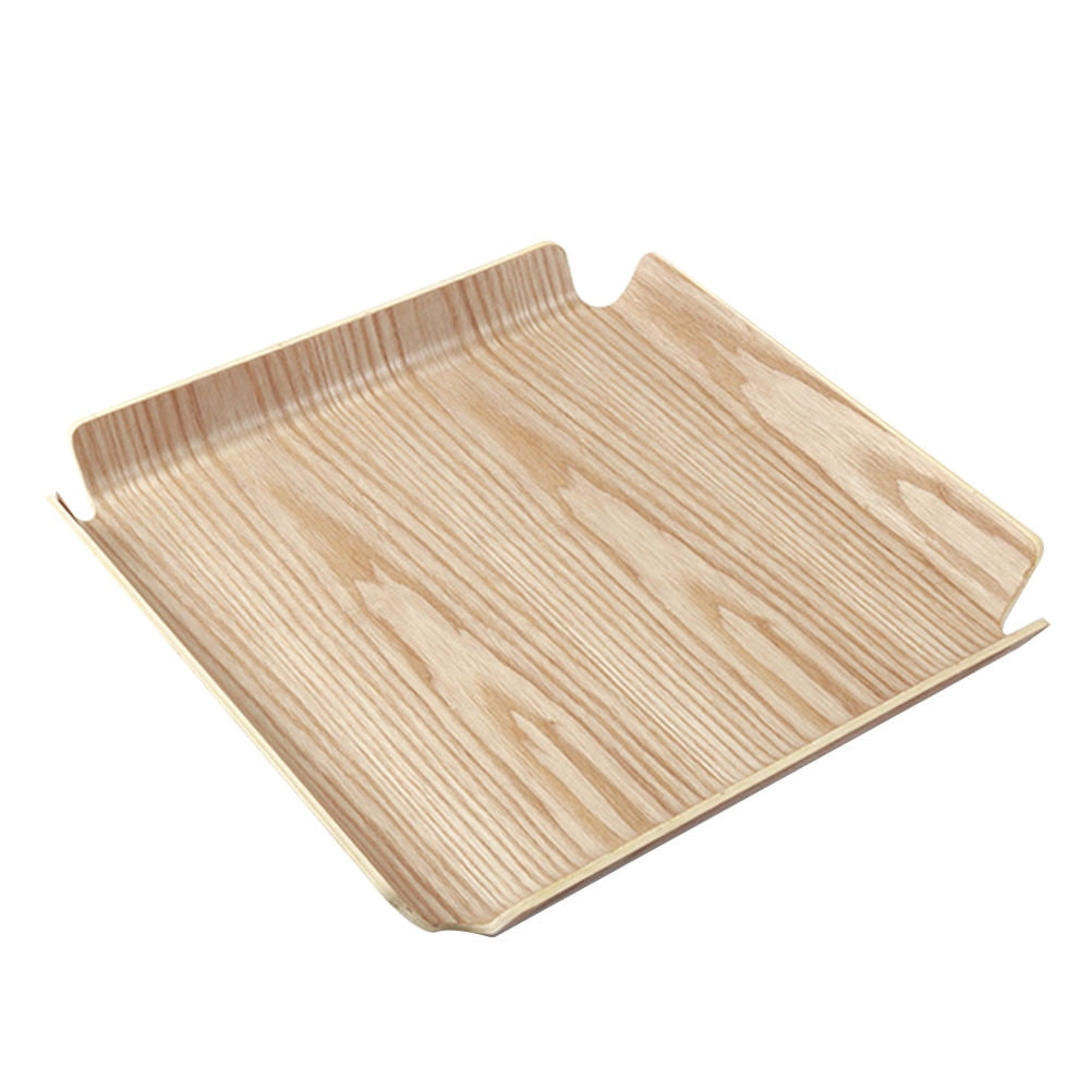PBPBOX Nordic Style Wooden Bread Tray for Bakery Light Yellow Plastic ...