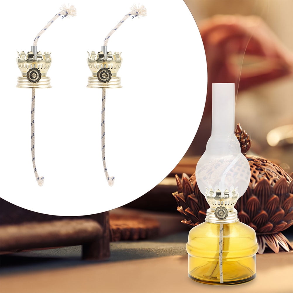 PBPBOX Oil Lamp Burner Zinc Alloy Lamp Repair Parts for Kerosene Lamp Parts Adults Vintage ...