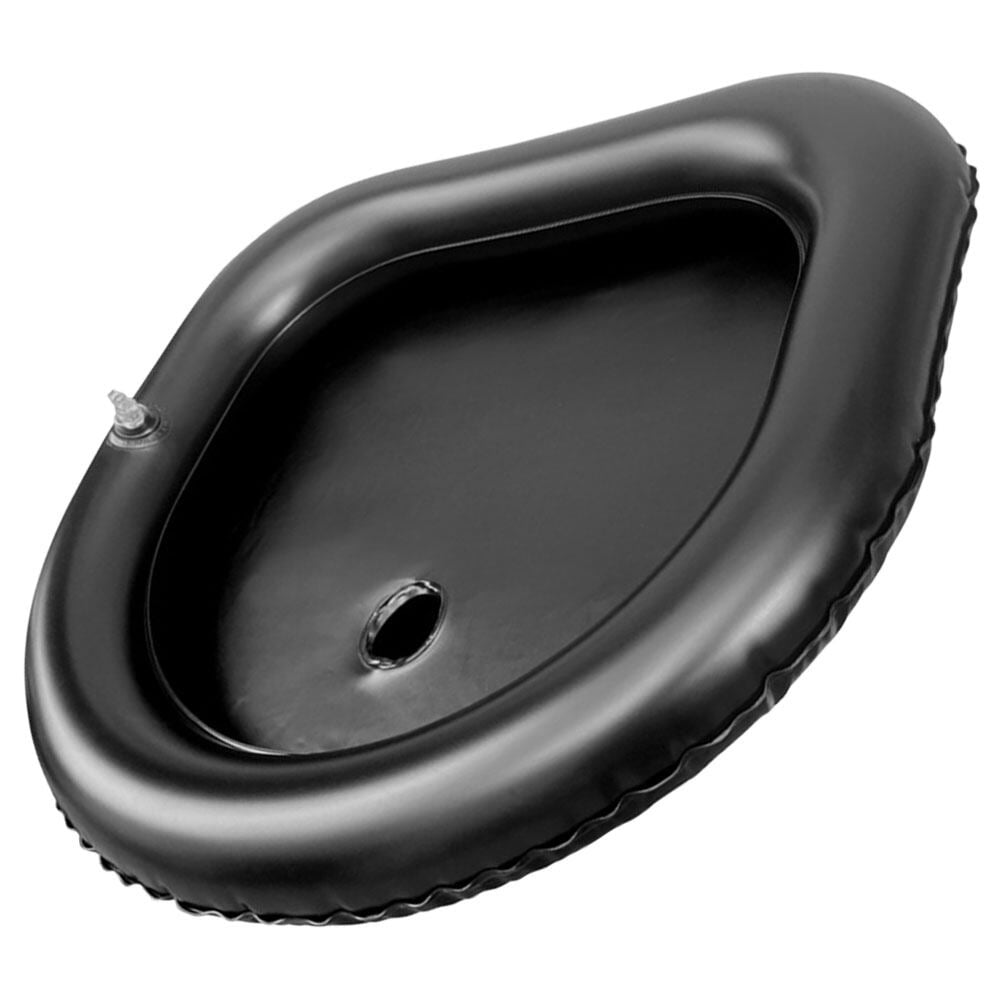 PBPBOX Portable Inflatable Sink for Hair Washing in Black PVC Material ...