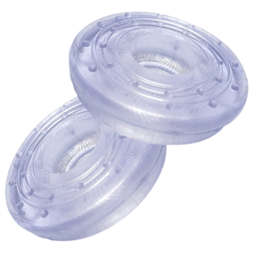 PBPBOX 2Pcs Door Pull Up Bar End Pads Transparent Rubber Pads Protect ...