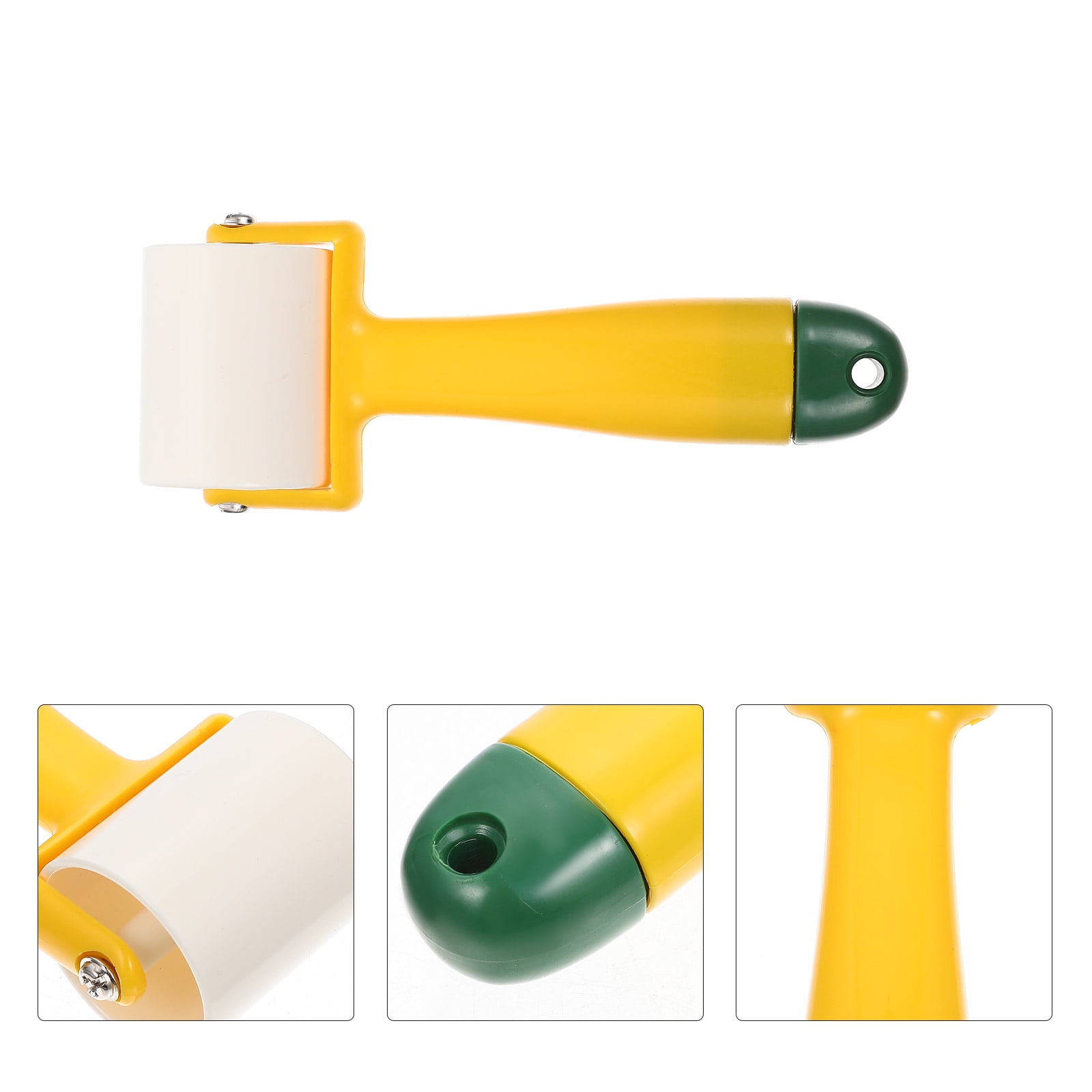 PBPBOX Quilt Seam Roller Pressing Roller Plastic Yellow for Form Flat ...