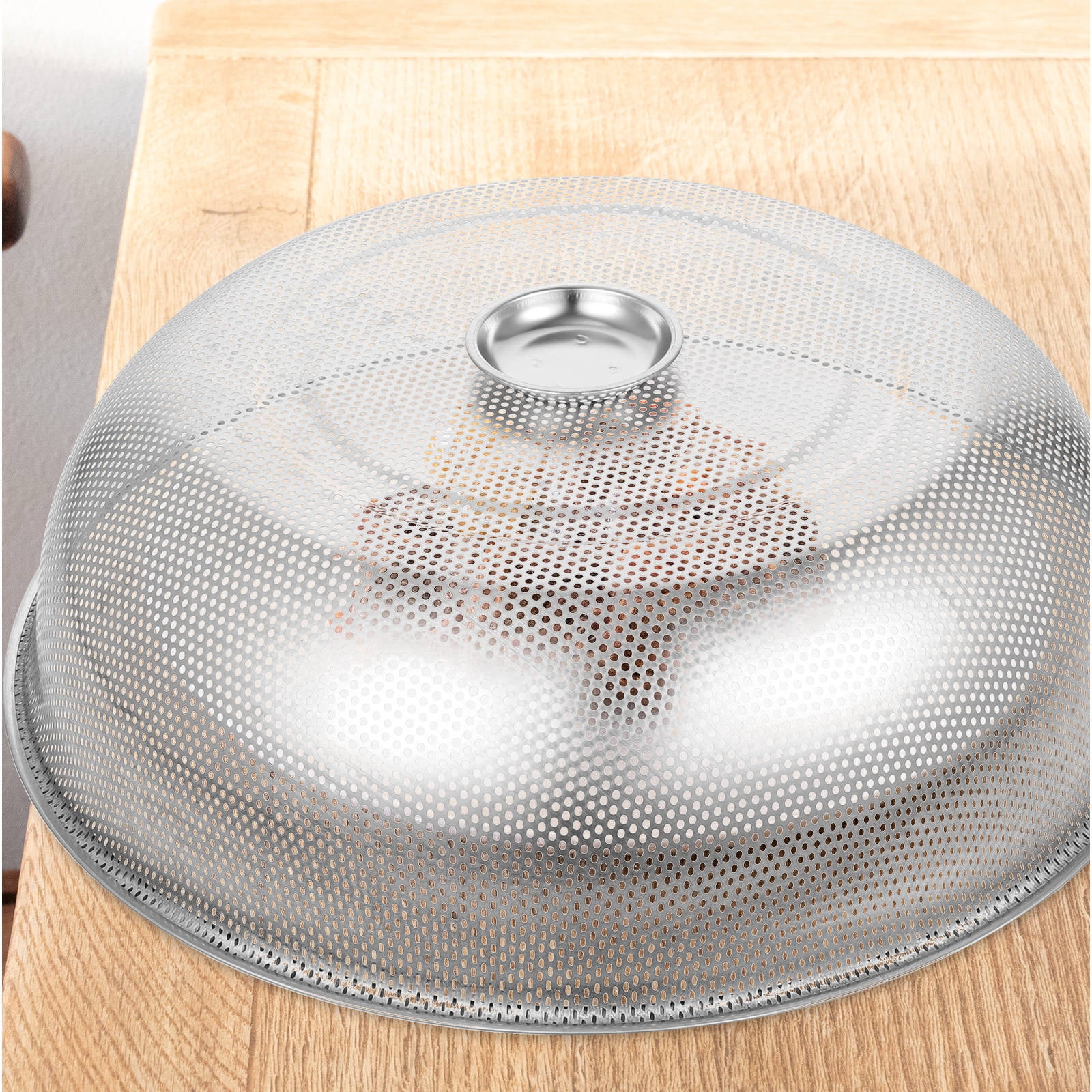 PBPBOX Dining Table Food Cover Stainless Steel Silver 1Pack - Walmart.com