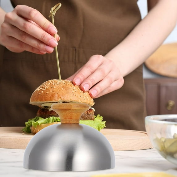 PBPBOX Versatile Stainless Steel Food Dome Cover for Grilling and ...