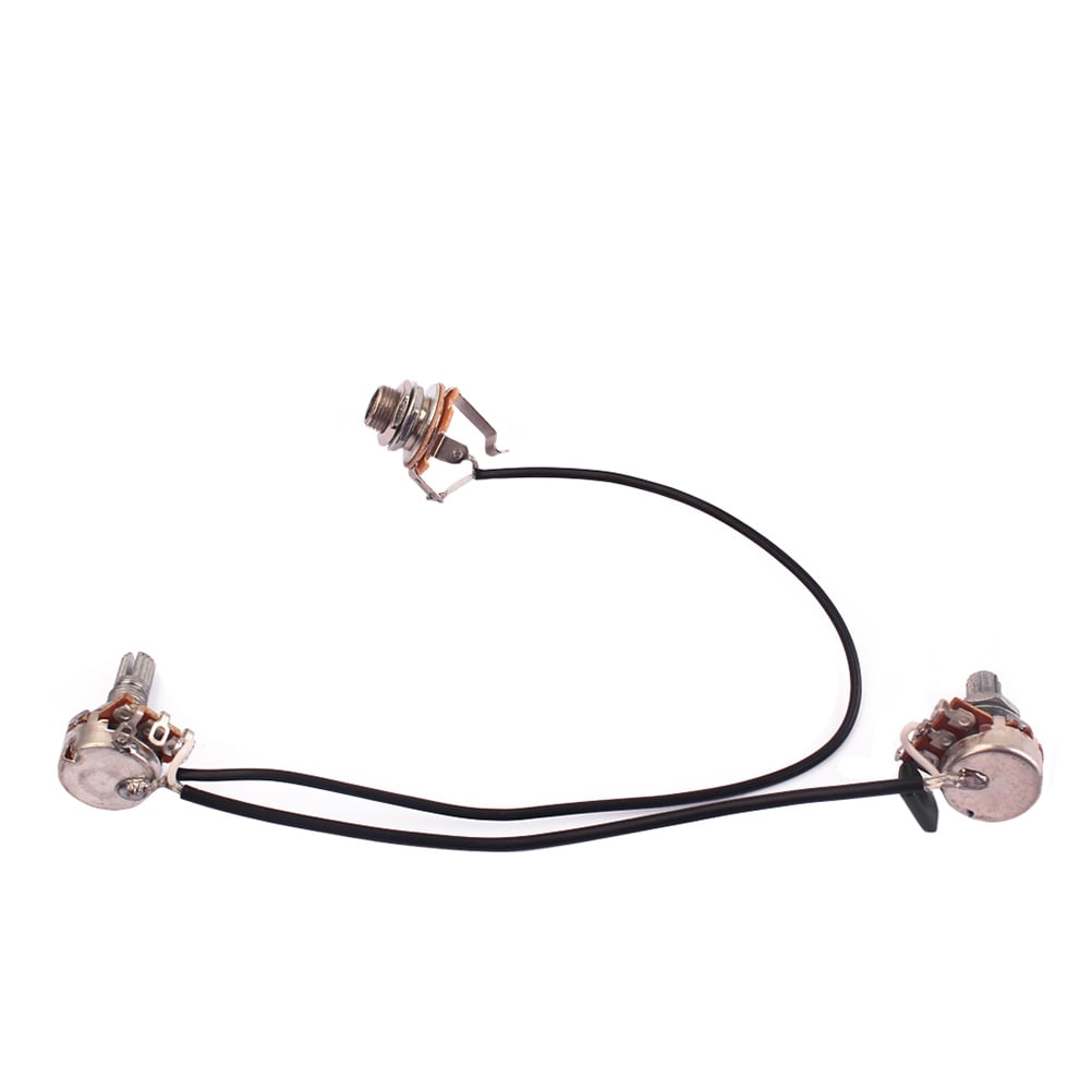 PBPBOX 3Pcs Electric Guitar Potentiometer Audio Taper Splined Pot ...