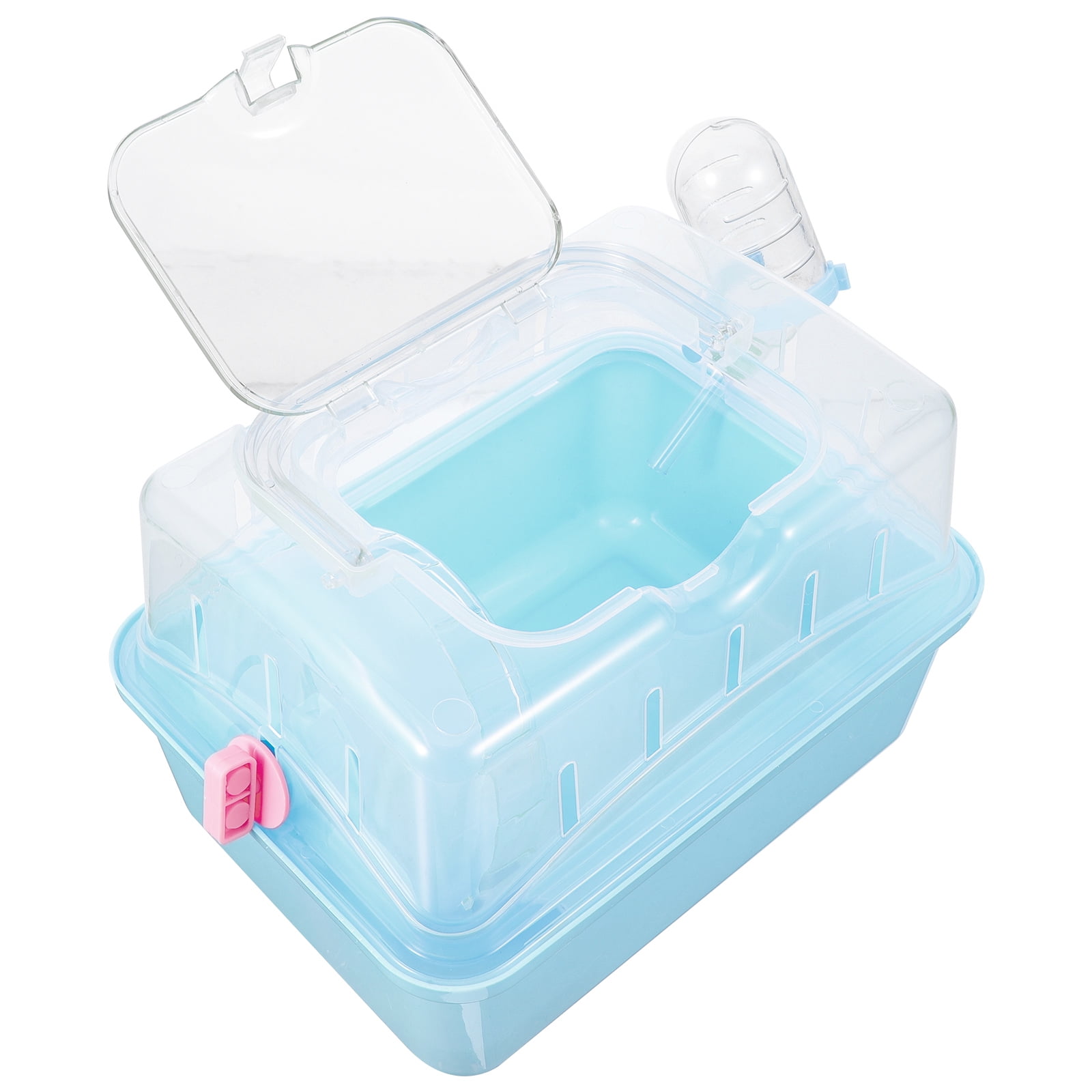 PBPBOX Travel Hamster Container Sky-blue Pet Transport for Daily Life ...