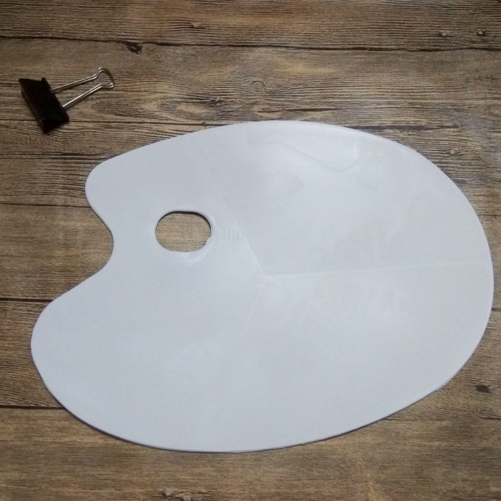 PBPBOX Water Color Palette Oval Non-Toxic Painting Plate for Novice ...