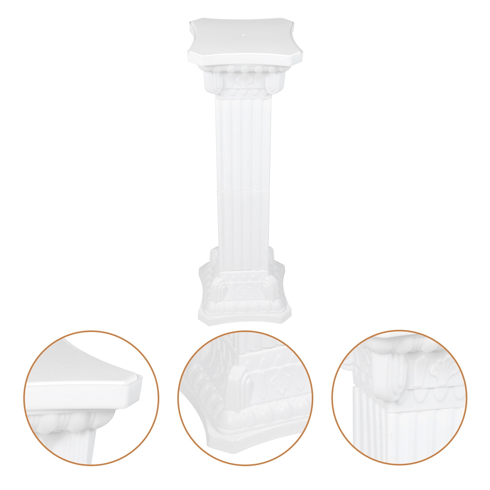 PBPBOX Roman Pillar Column Room Stand Wedding Landscaping White Plastic ...