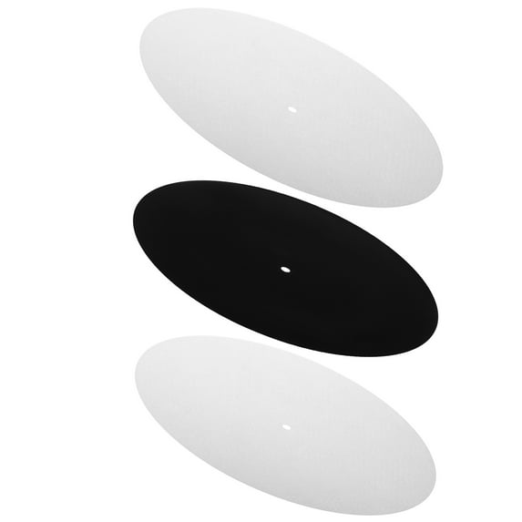 PBPBOX White Felt AntiStatic Turntable Slipmat for Home Use with Noise ...