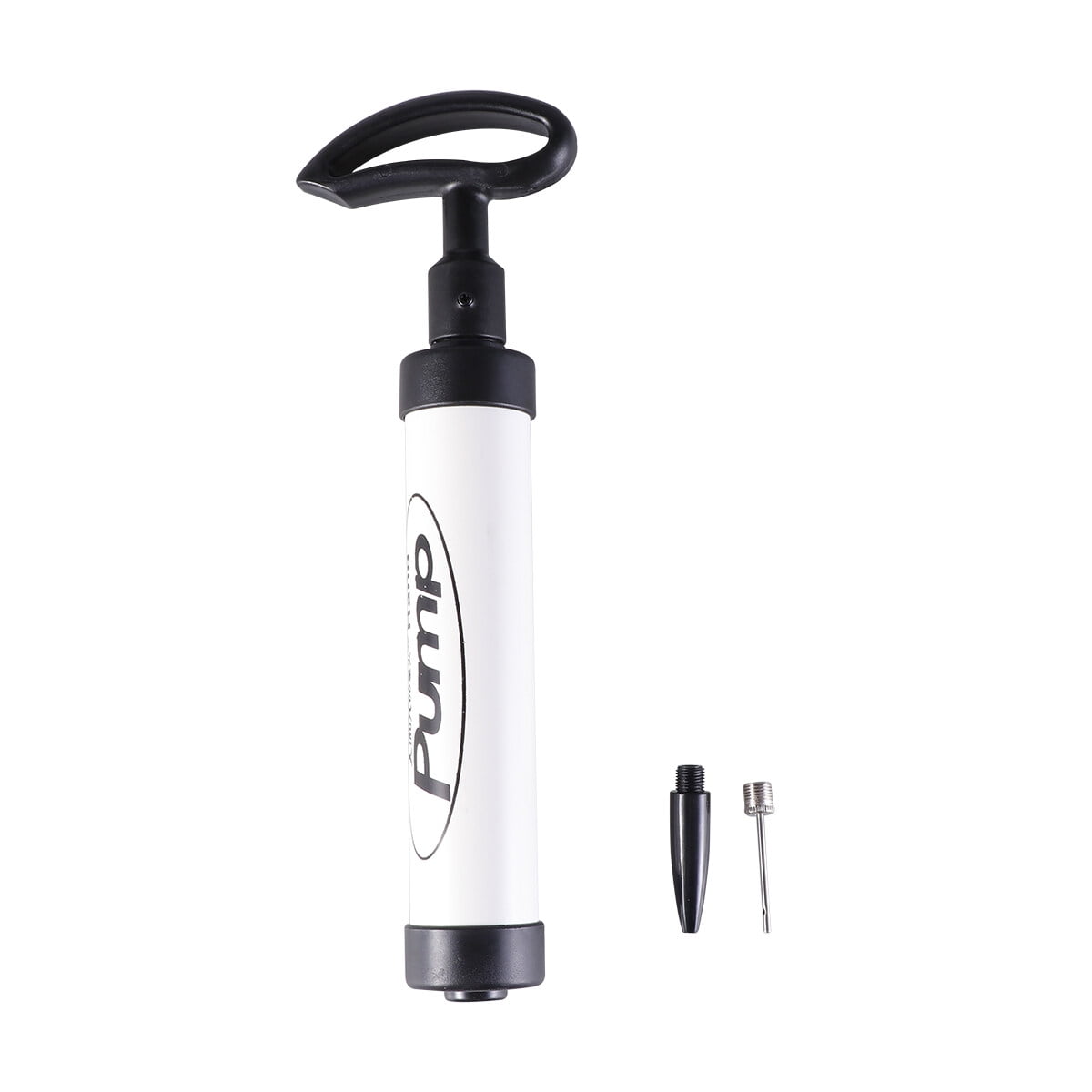PBPBOX White Sports Ball Pump Inflator for Basketball Soccer Rugby ...
