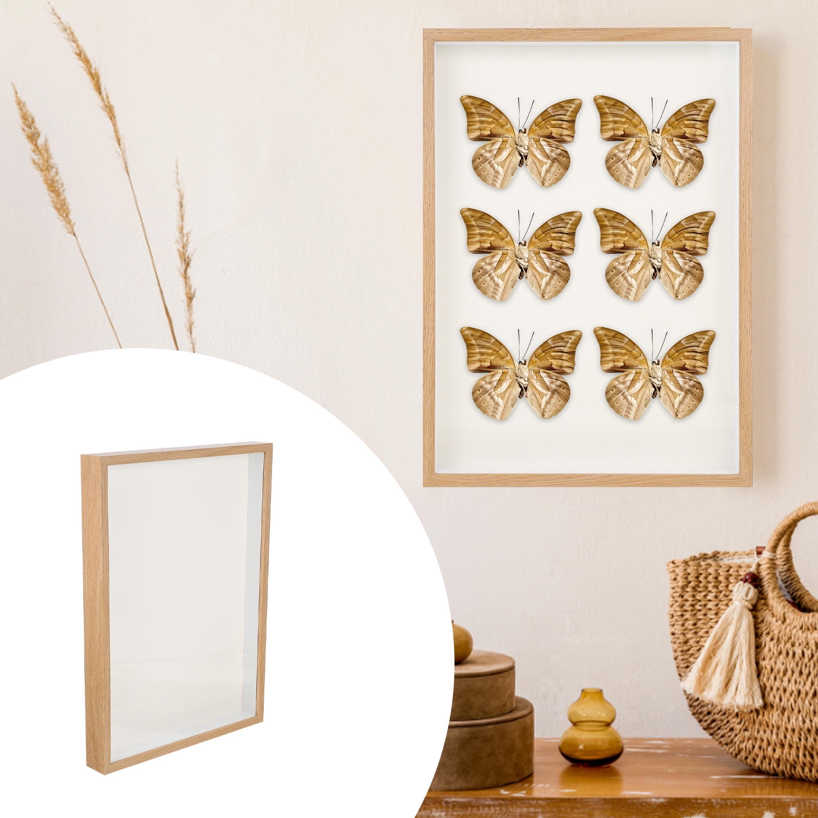 PBPBOX Wooden Desktop Photo Frame Modern Design Creative Display Stand ...