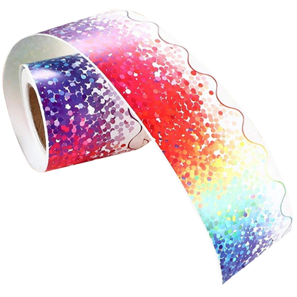 PBPBOX Multi Adhesive Border Trim for Bulletin Boards and Festival ...