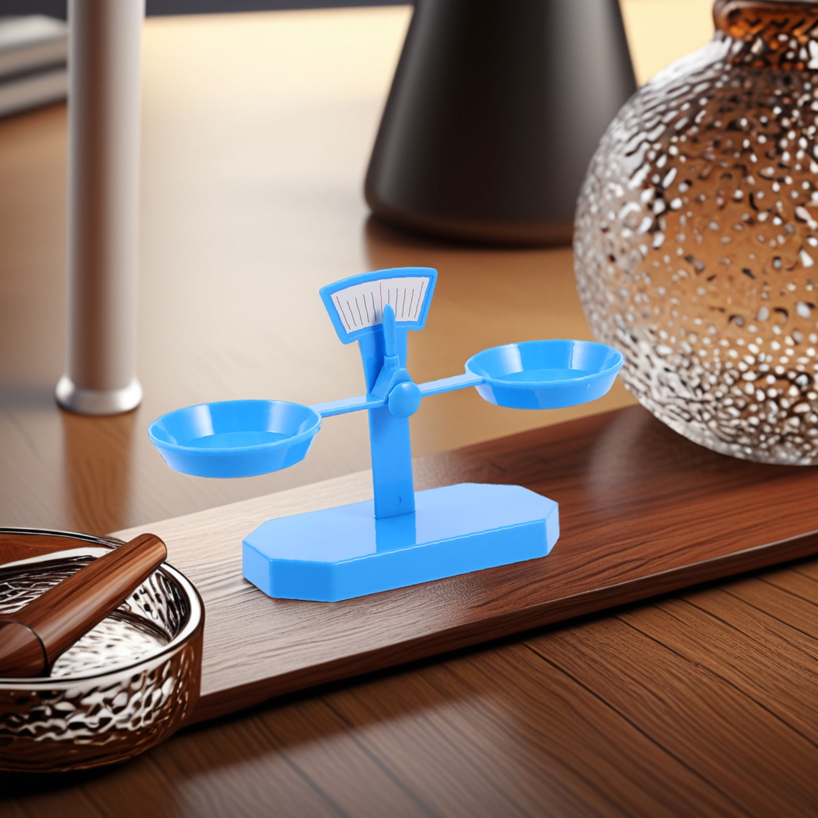 PBPBOX Puzzle Balance Scale Diy Science Experiment Balance Scale Blue ...