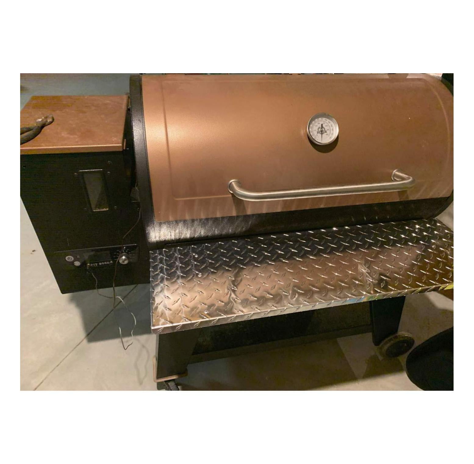 PBR Pit 1000 AUSTIN XL Pellet Grill Aluminum Plate Folding Shelf ...