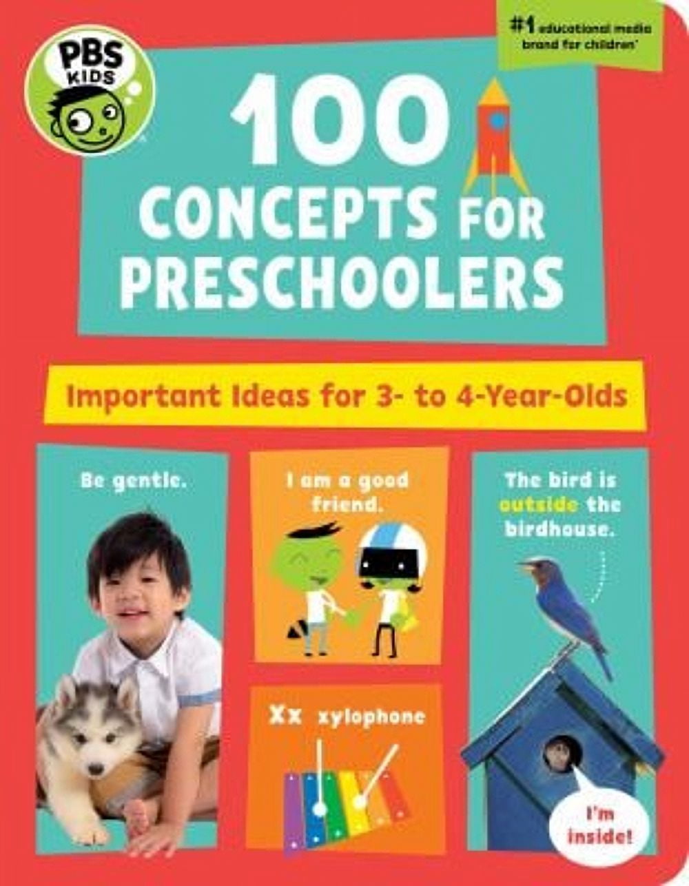 Pre-Owned PBS Kids 100 Concepts for Preschoolers, 8: Important Ideas ...